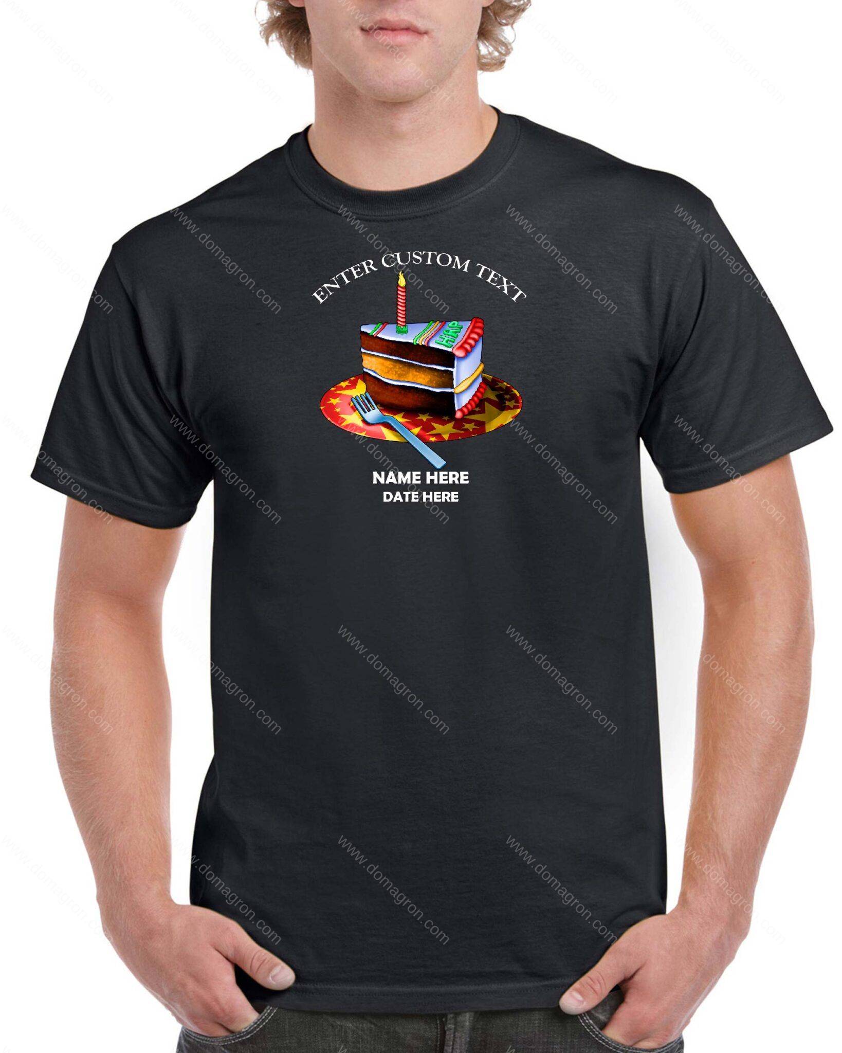 Customized Happy Birthday Shirt – For Kids and/or Adults – DOMAGRON