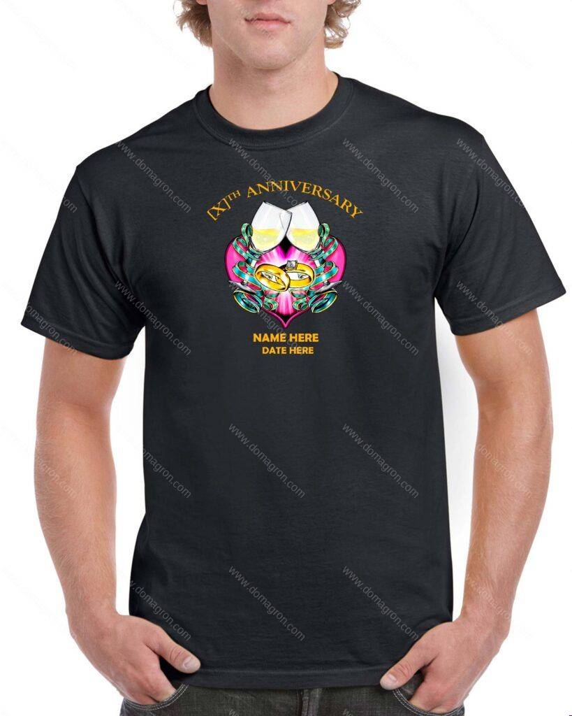 Customized Anniversary Shirt- Party Gift – DOMAGRON