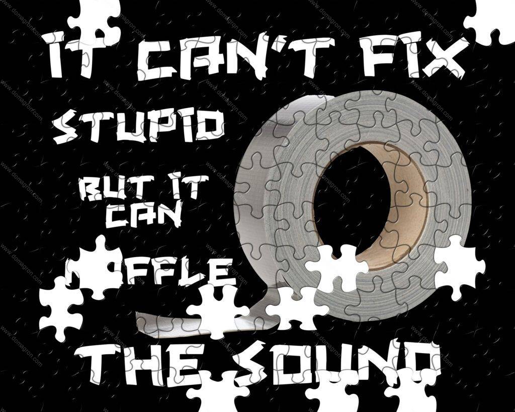 It Can’t Fix Stupid Jigsaw Puzzle – DOMAGRON