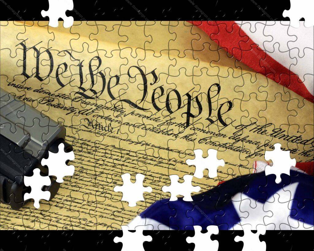 We The People Constitution Jigsaw Puzzle – DOMAGRON
