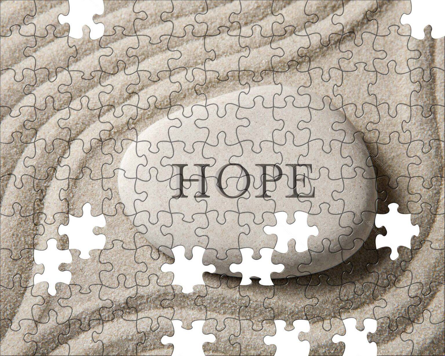 Hope Zen Stone Jigsaw Puzzle – DOMAGRON