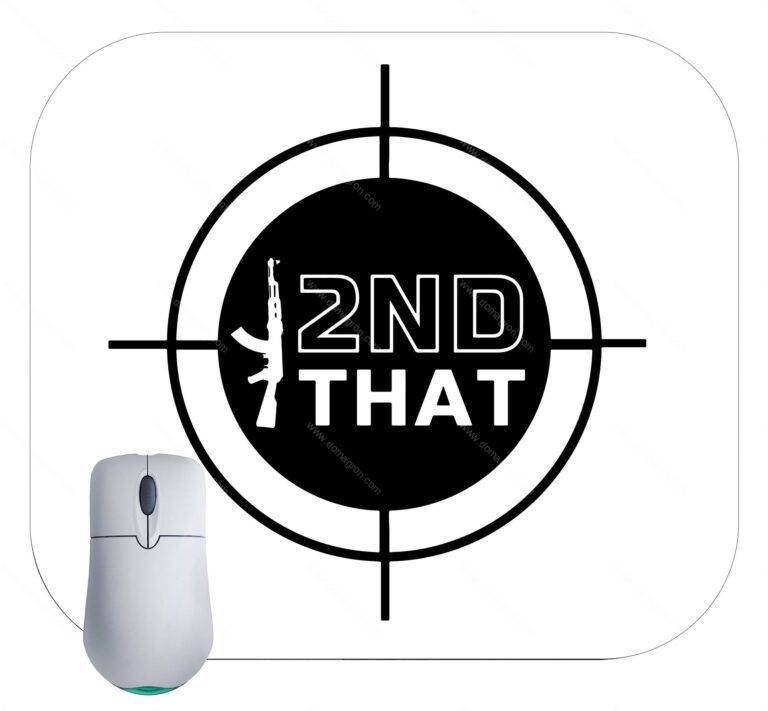 I Second That Bullseye Mouse Pad – DOMAGRON