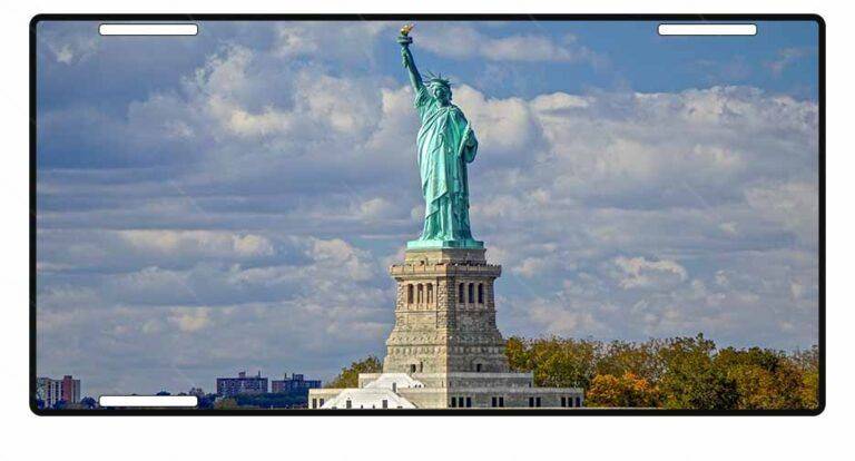 Statue Of Liberty License Plate – DOMAGRON