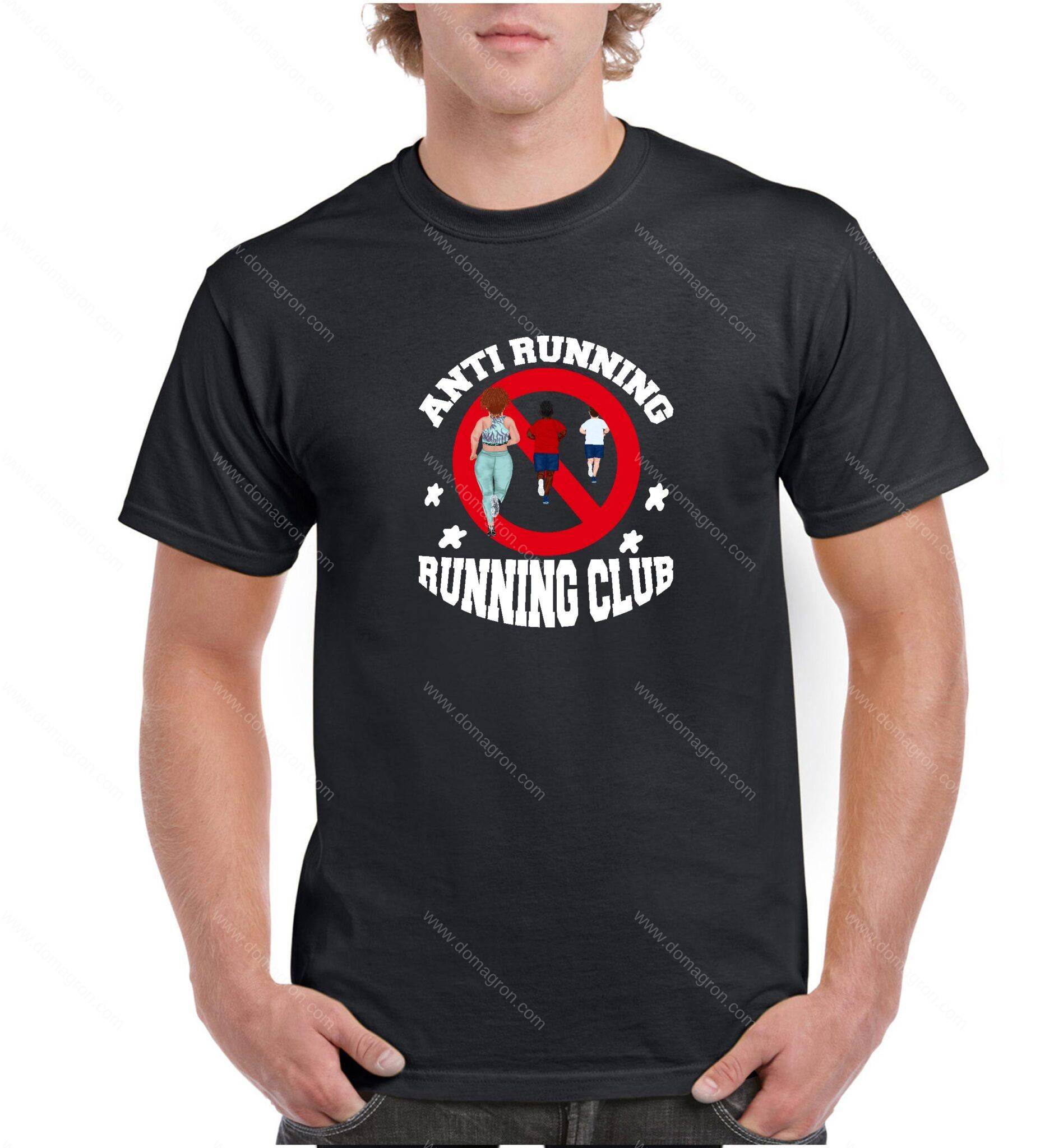 Anti Running Running Club Shirt S-6 – DOMAGRON