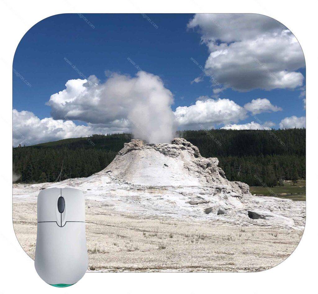Mini Geysers of Yellowstone National Park Mouse Pad – DOMAGRON