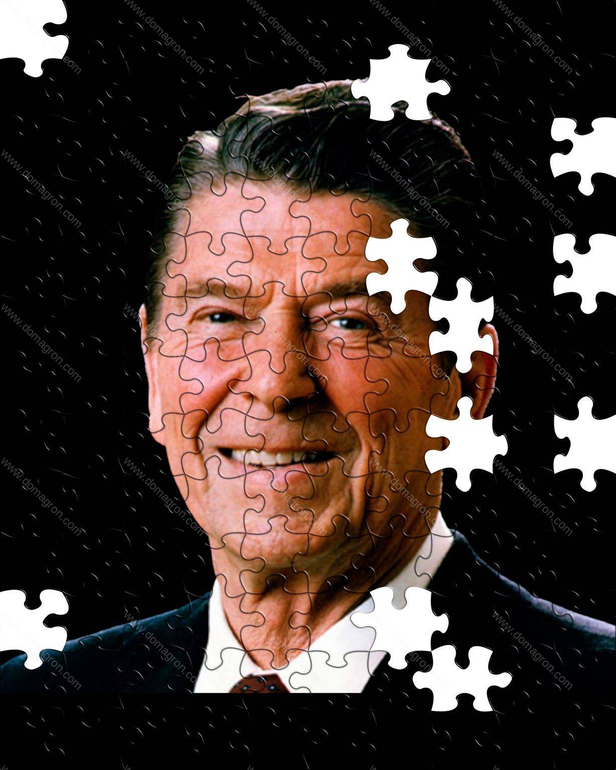 Ronald Reagan Jigsaw Puzzle – DOMAGRON