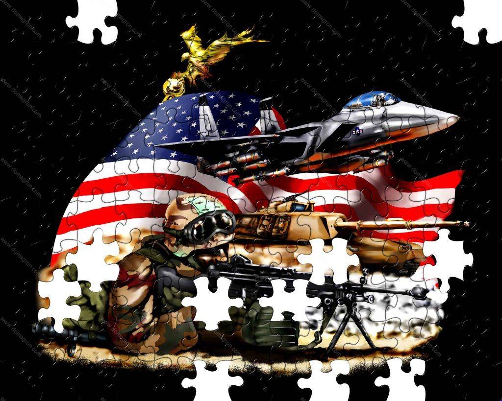 Freedom Fighter Jigsaw Puzzle – DOMAGRON