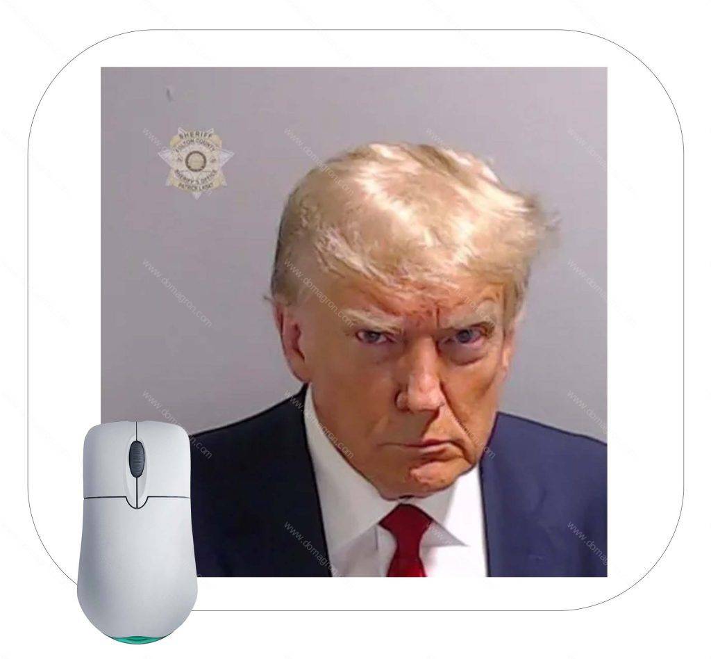 Fulton County Georgia Trump Mugshot Mouse Pad – DOMAGRON