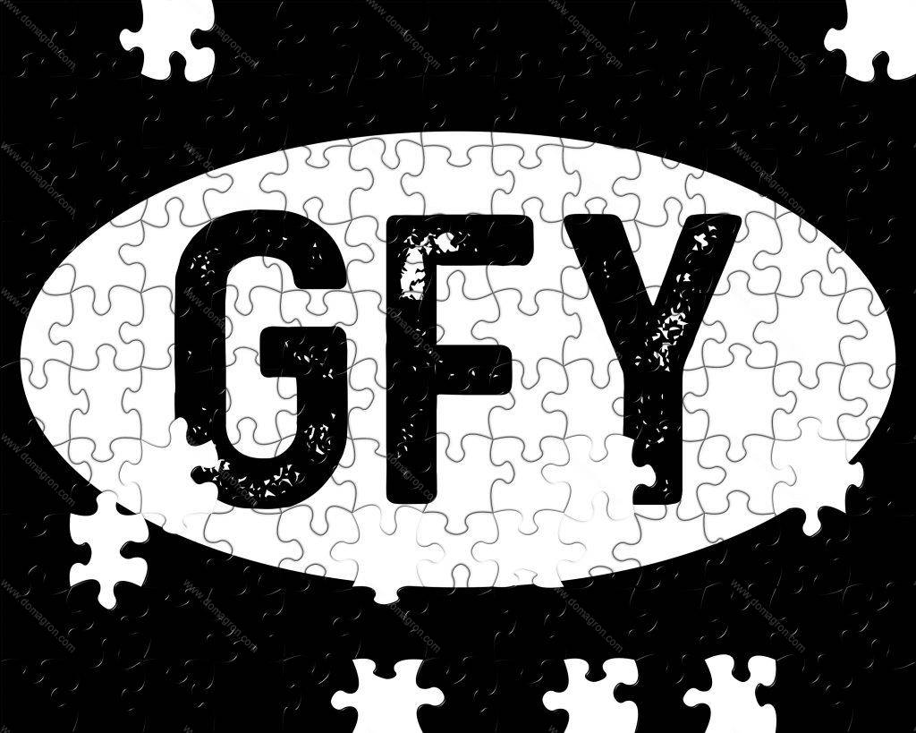 GFY – Go F Yourself Jigsaw Puzzle S-624 – DOMAGRON