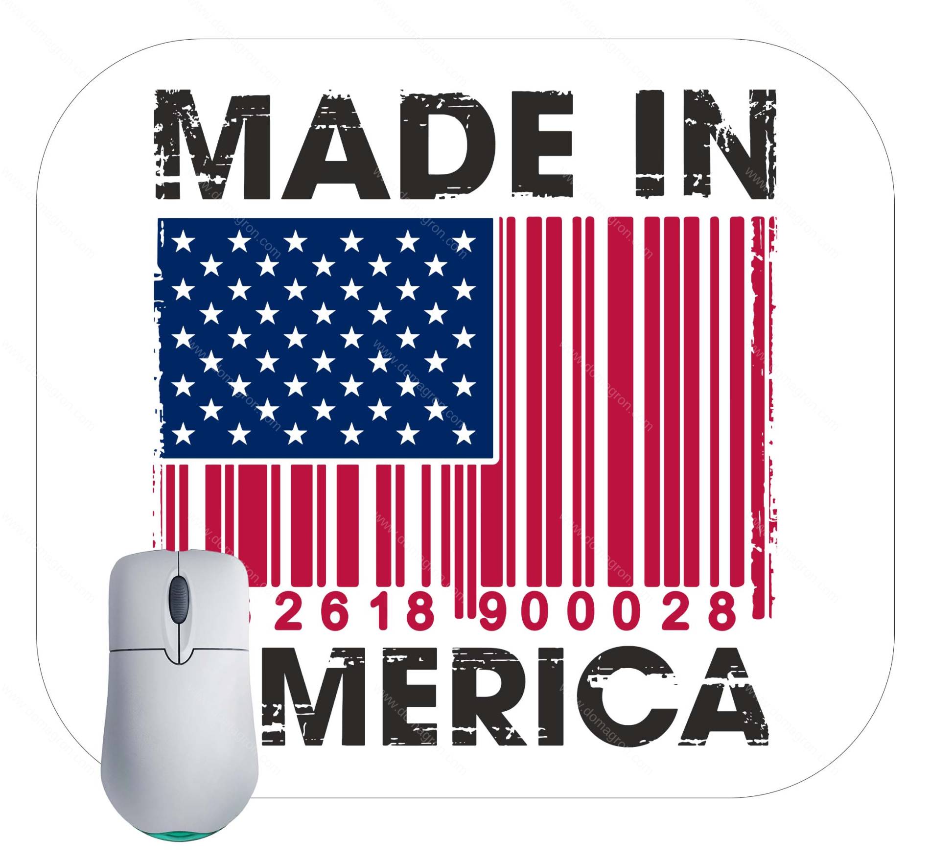 Made In America Mouse Pad U-637 – DOMAGRON