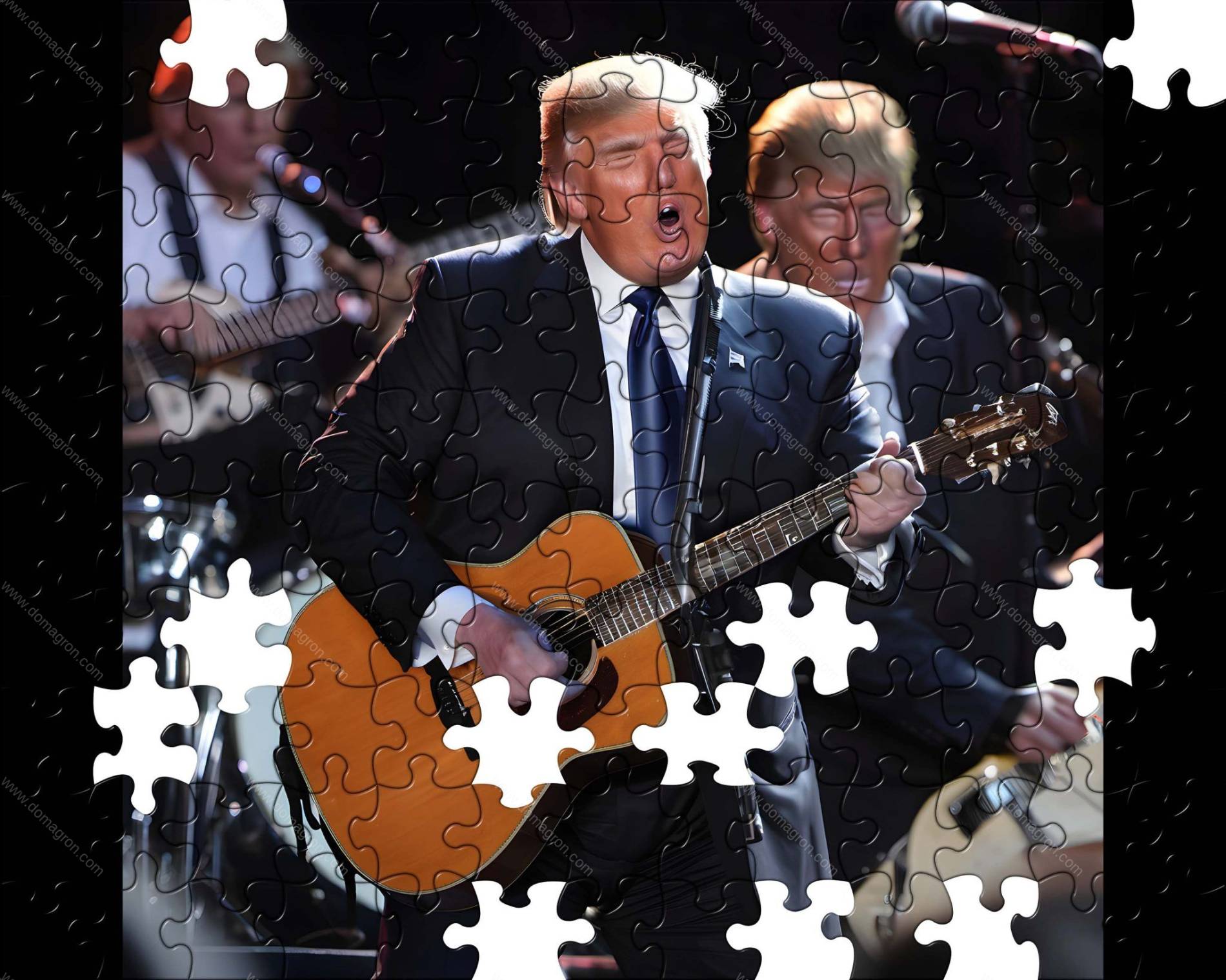 Trump 2 Concert Puzzle – DOMAGRON