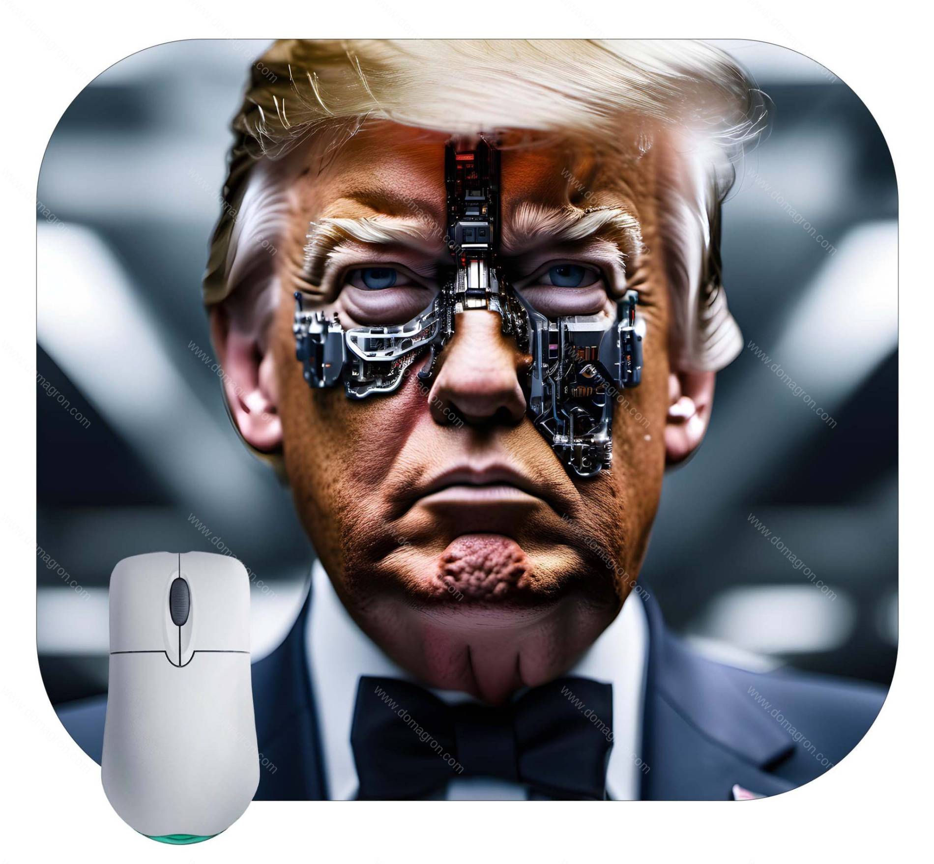 Trump Cyborg Mouse Pad – DOMAGRON