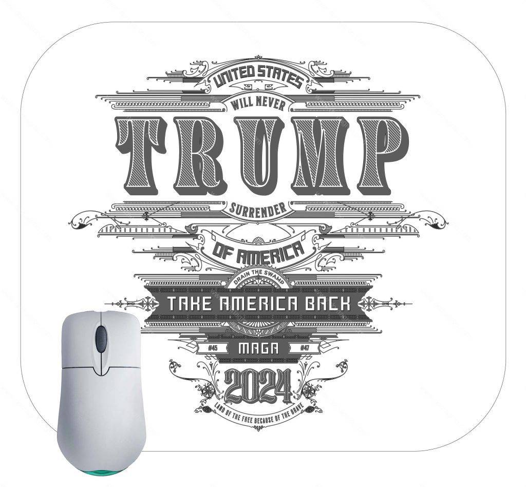 Vintage Trump Maga 2024 Mouse Pad T-800 – DOMAGRON