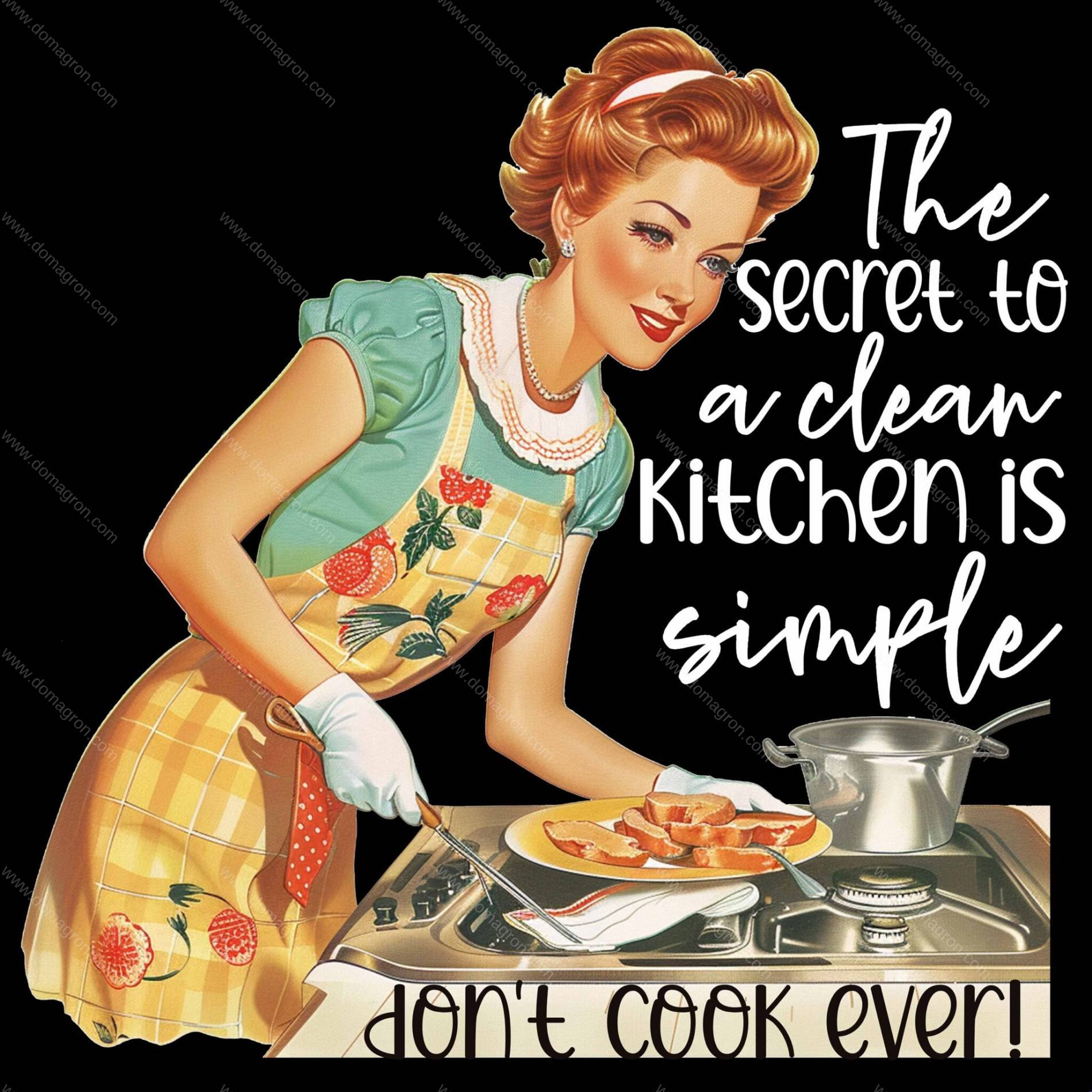 The Secret To A Clean Kitchen Direct to Film (DTF) Heat Transfer S-1312 ...