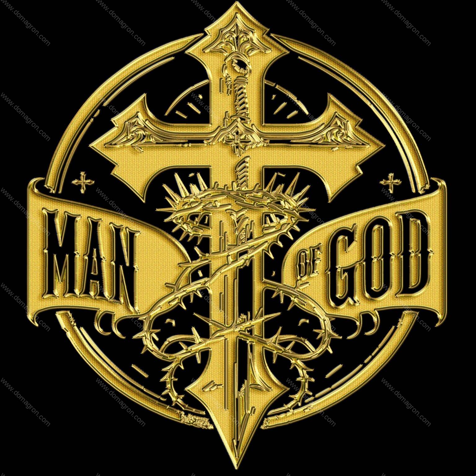 Man Of God Direct to Film (DTF) Heat Transfer I-1332 – DOMAGRON