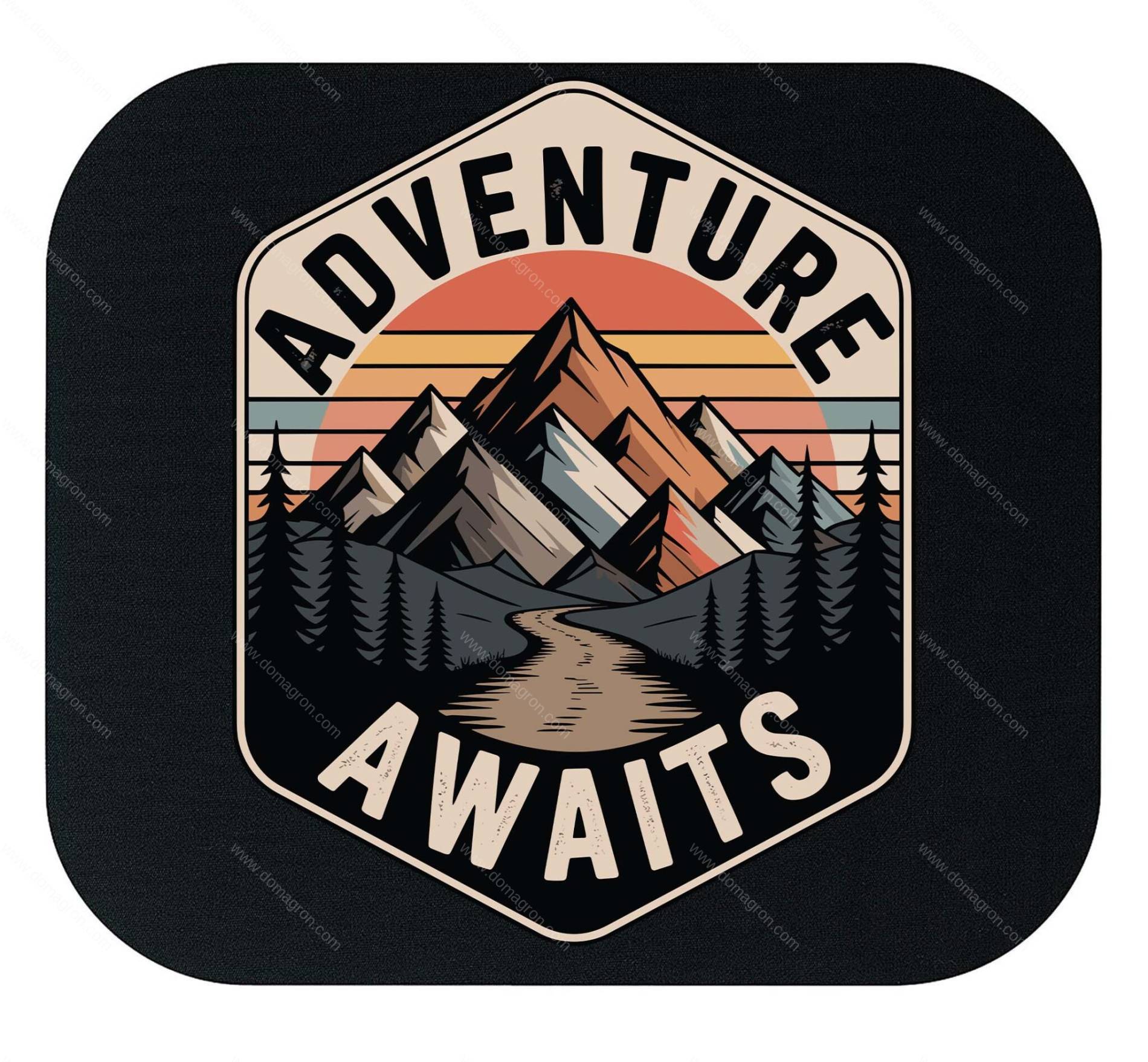 Adventure Awaits Mouse Pad O-1413 – DOMAGRON