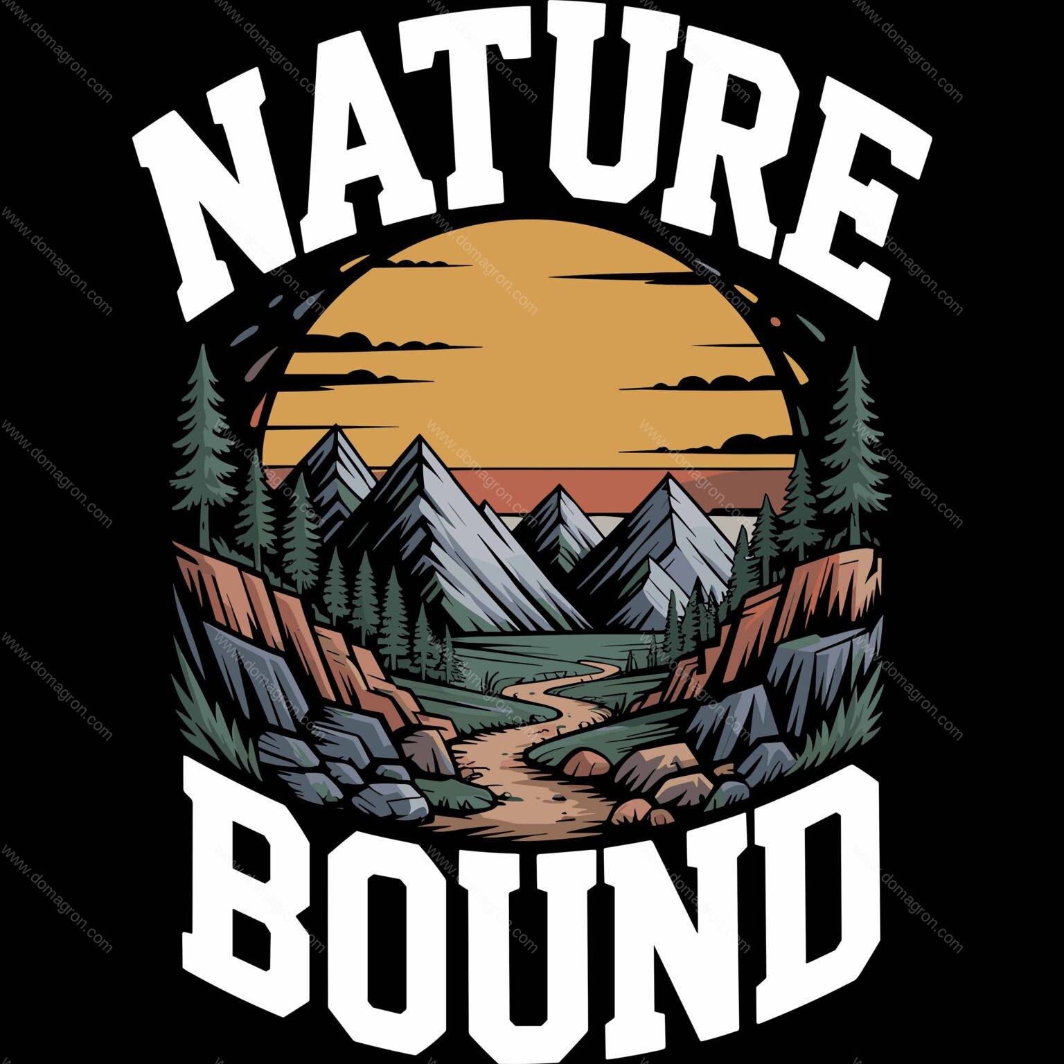 Nature Bound Direct to Film (DTF) Heat Transfer O-1439 – DOMAGRON